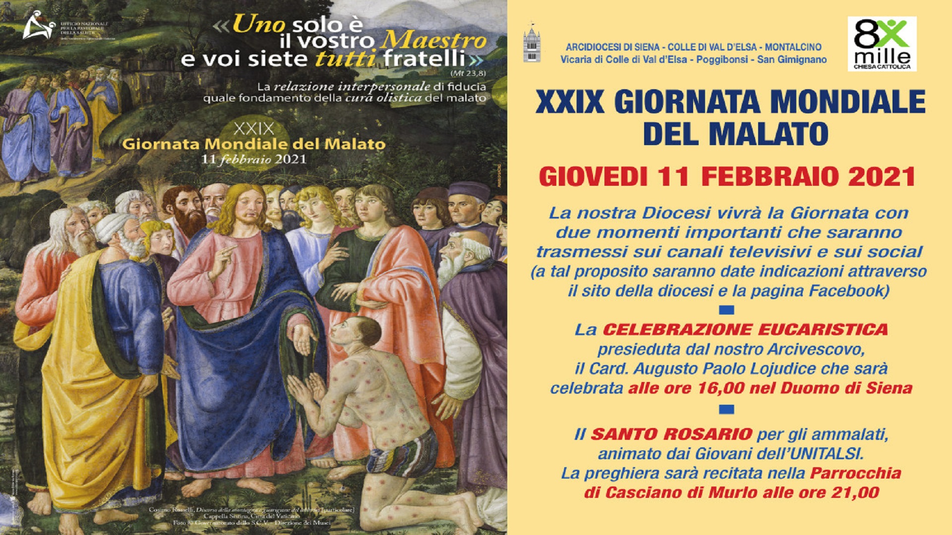 XXIX Giornata Mondiale del Malato | IVO Play